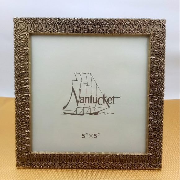 Nantucket Home | Accents | Antique Gold Finish Nantucket Photo Frame ...